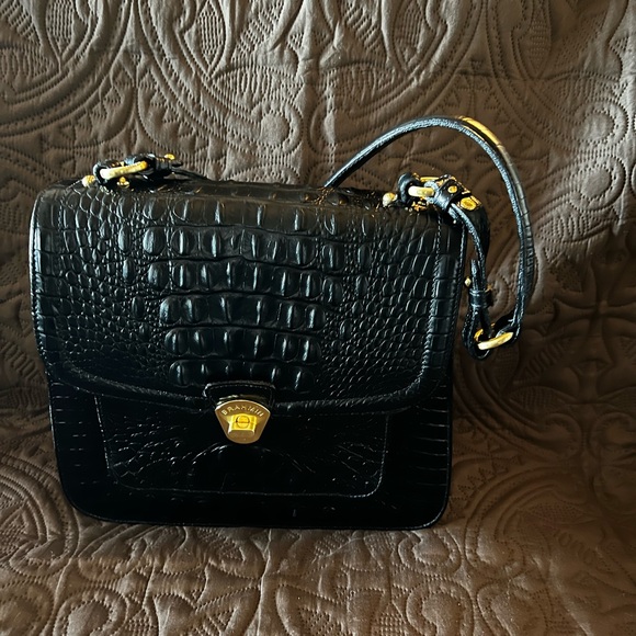 Brahmin | Bags | Brahmin Black Handbag New | Poshmark